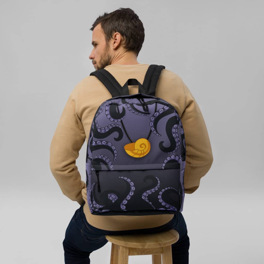 Enchantingly Unique Ursula-Inspired Backpack: Dive into Disney Style ...